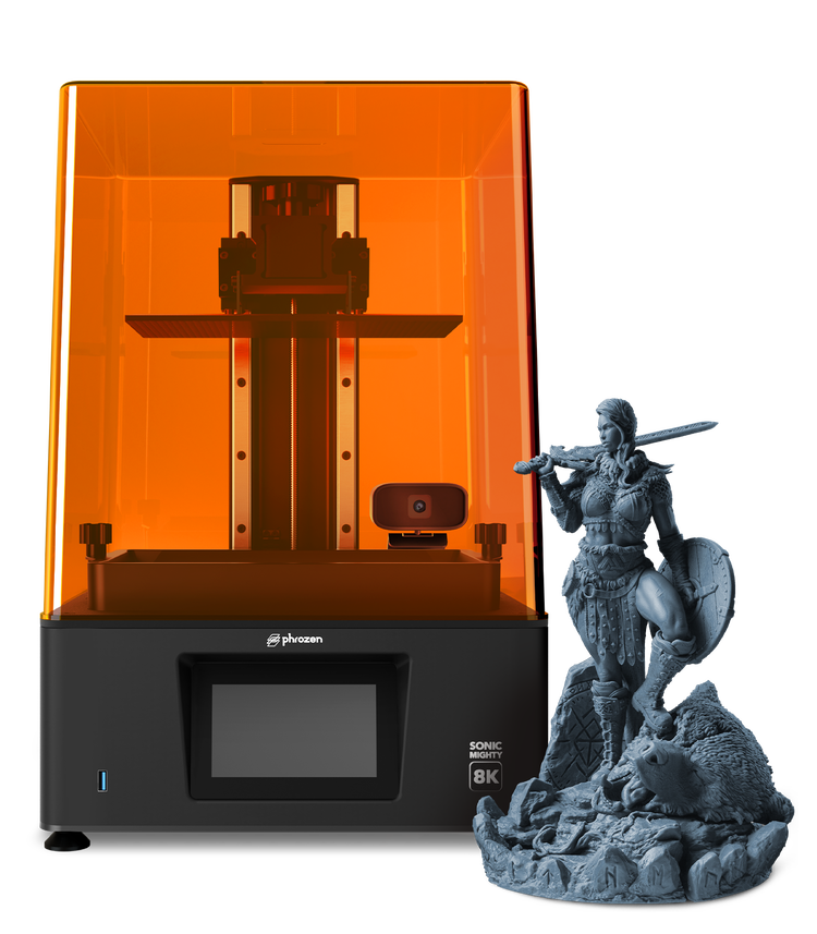 Phrozen Sonic Mighty Revo 10.1吋LCD光固化3D列印機 – 普羅森科技 光固化3D列印機